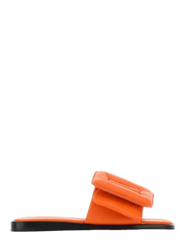 Boyy Puffy Sandals - Orange