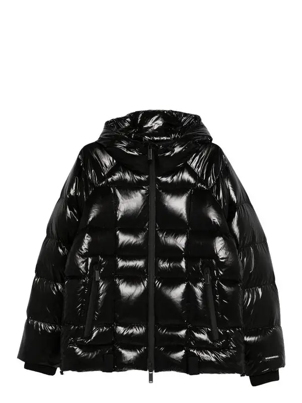 Dsquared2 Quilted Down Jacket - Black