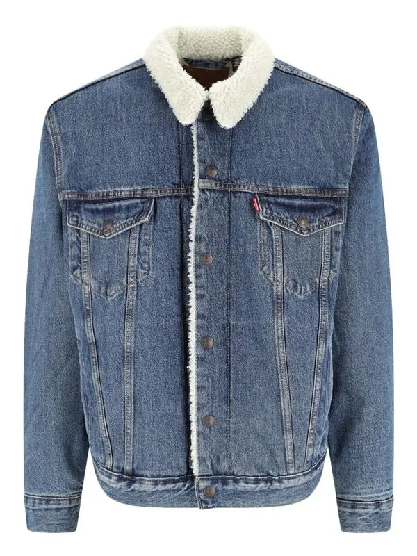 LEVI'S Trucker Sherpa Jacket - Blue