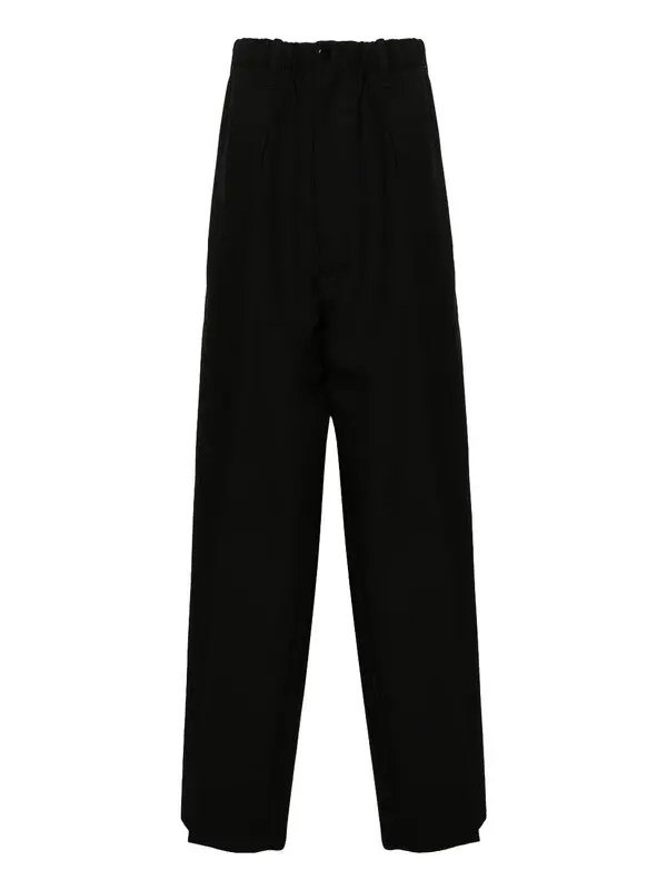 Random Identities Worker Low Crotch Trousers - 1 Black