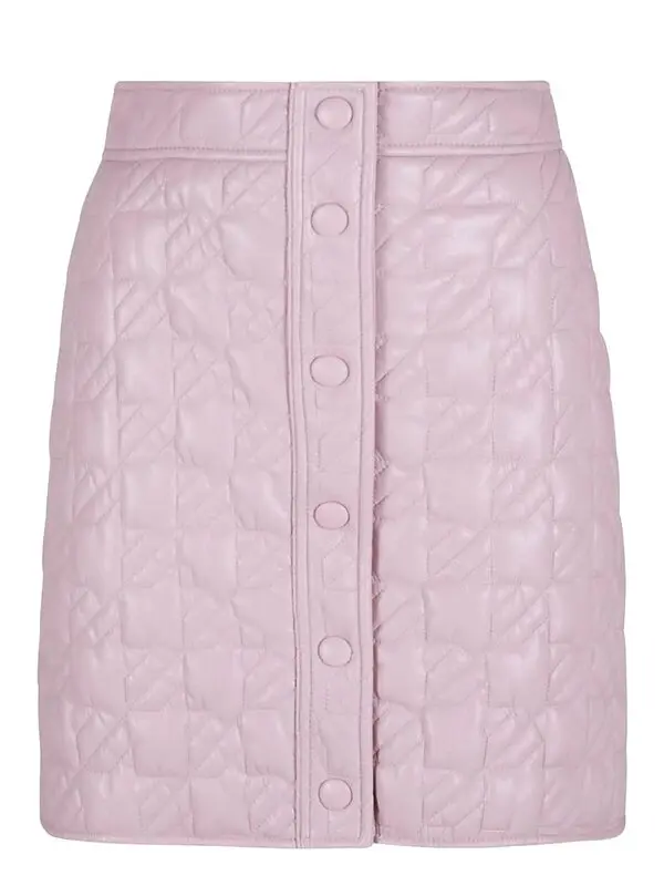 MSGM Quilted Mini Skirt - Multicolor