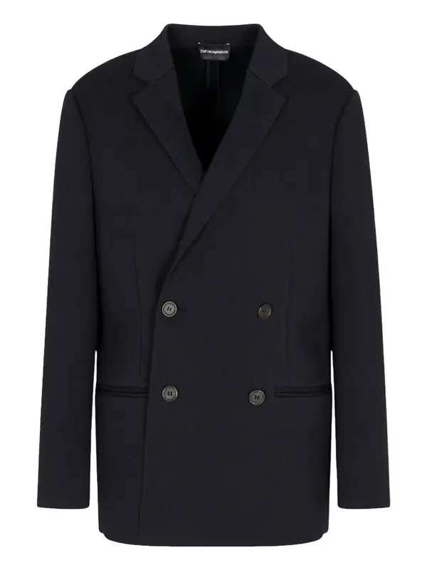 Emporio Armani Jackets - Iconico 0920 Blu Navy Ea