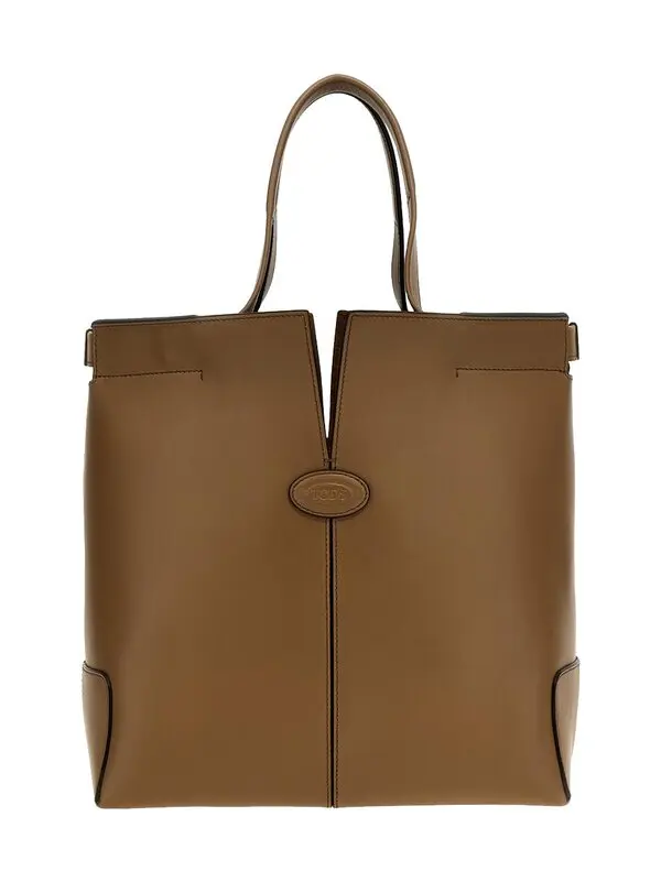 TOD'S Di Bag Folio' Shopping Bag - Beige