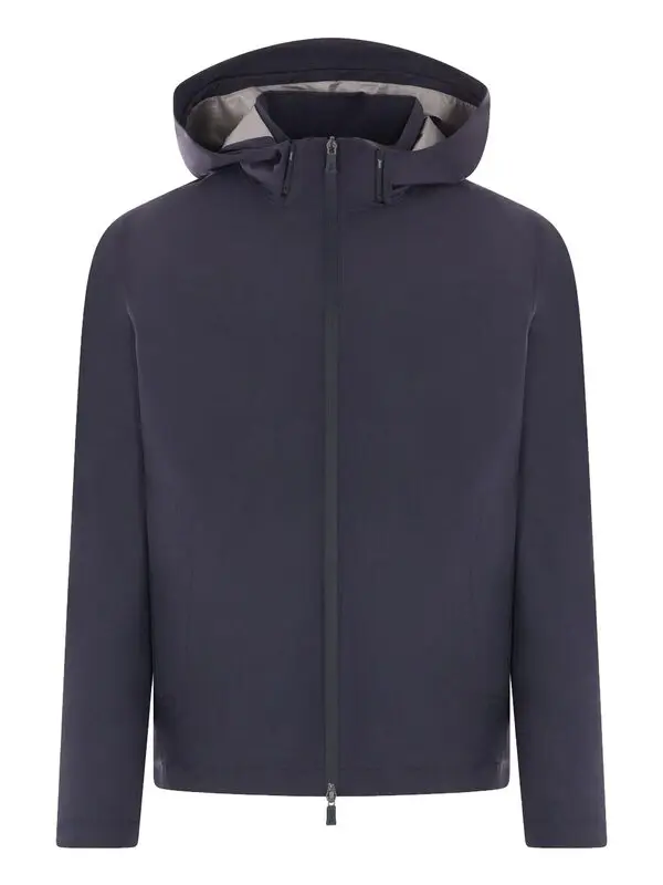 Herno Gore-tex Windbreaker Jacket - Midnight Blue