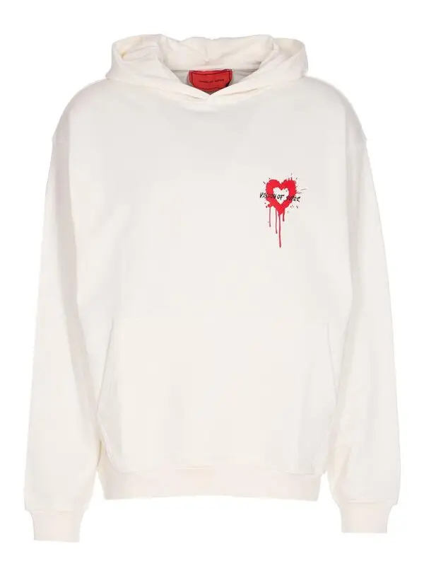VISION OF SUPER Printed Crewneck T-shirt - White