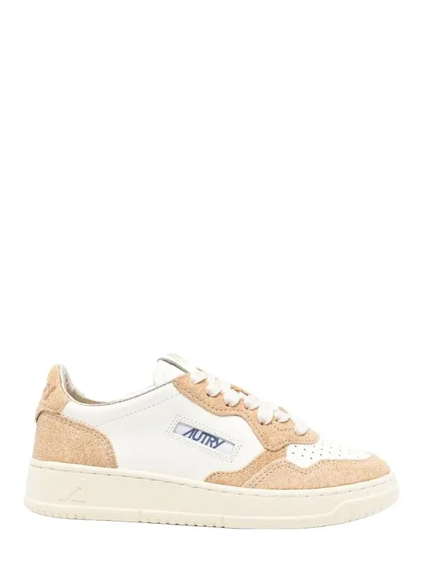 AUTRY Medialist Low Sneakers - Marrone Chiaro