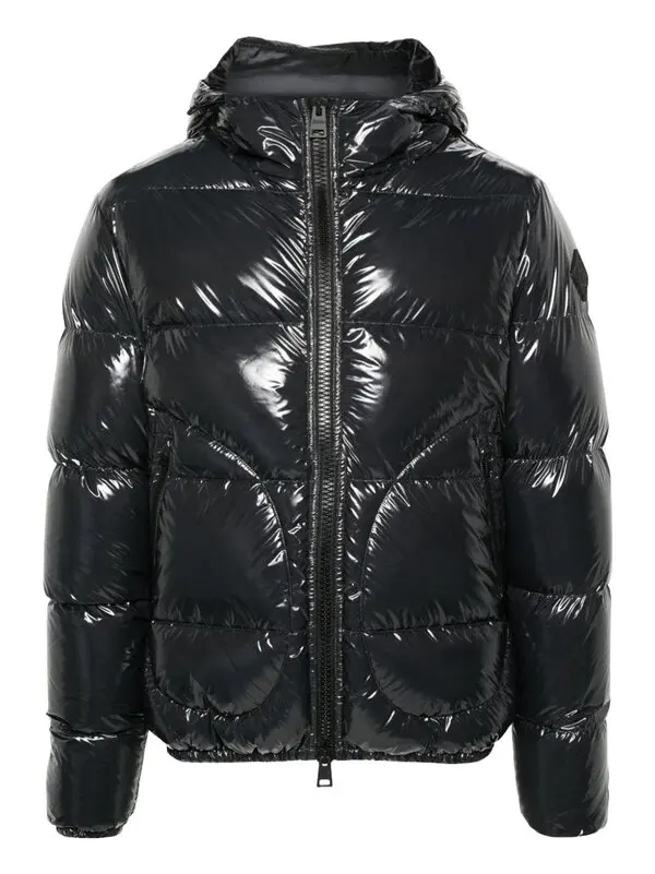 Herno Padded Jacket With Hood - Grey