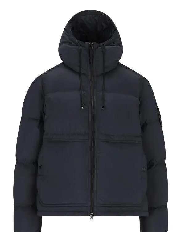 Stone Island Down Parka - Blue