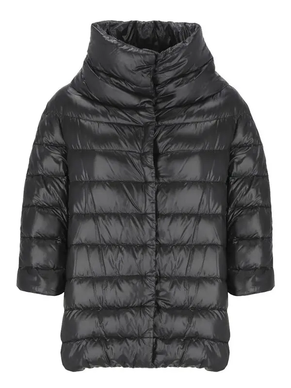 Herno Quilted Down Jacket - Black