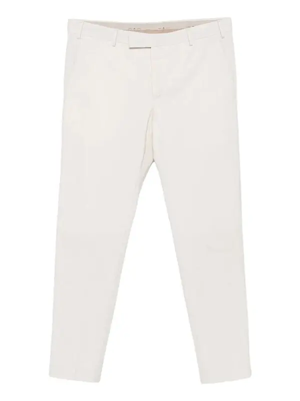 PT TORINO Tailored Flat Front Pants - Beige