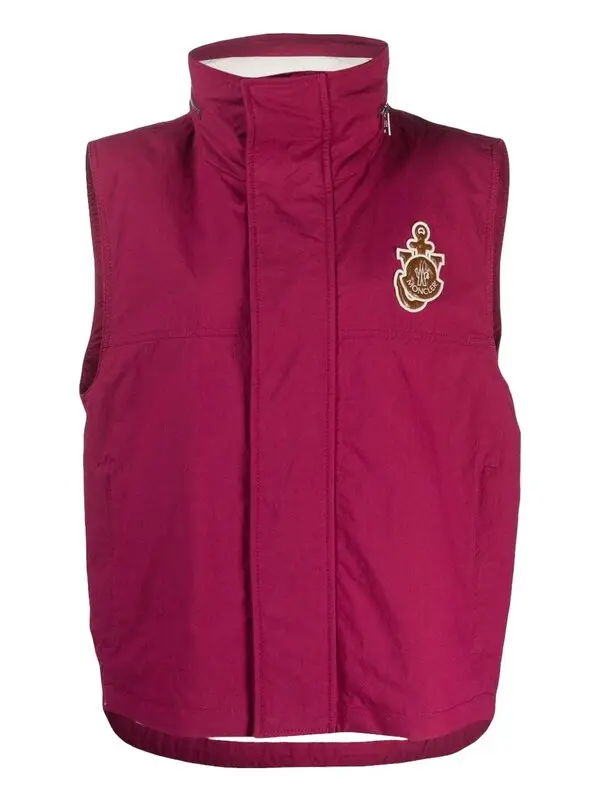 Moncler Tryfan Sleeveless Vest - Purple