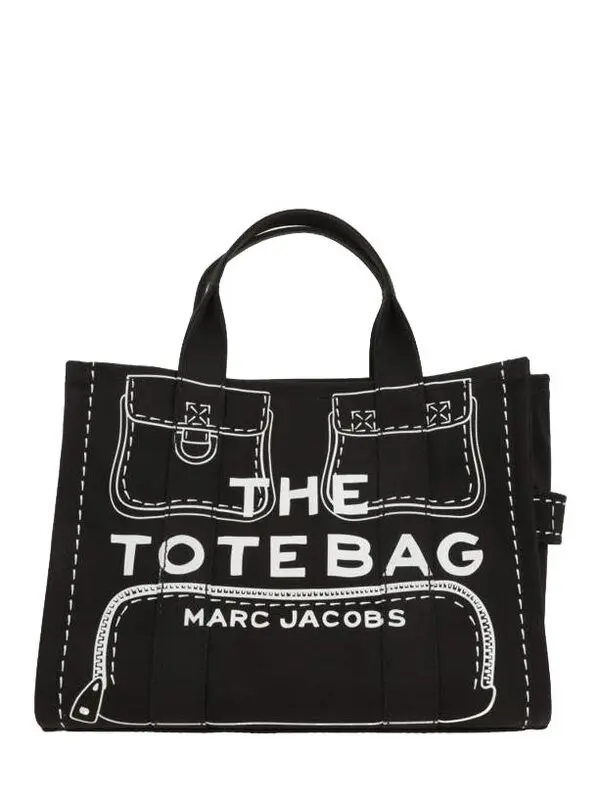 Marc Jacobs Tote Bag With Logo - Black