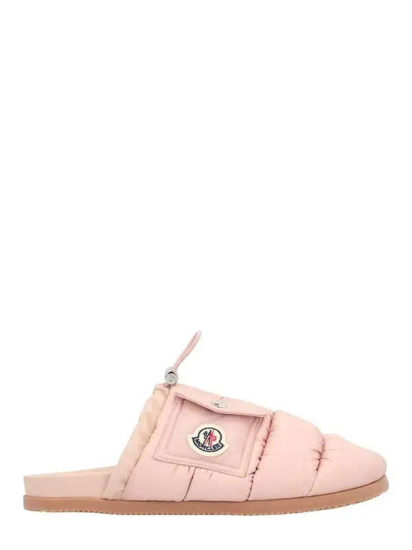 Moncler Mon Pocket Mules - Pink