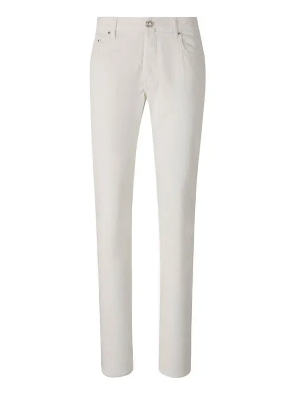 Jacob Cohen 5-pocket Slim Fit Jeans - White