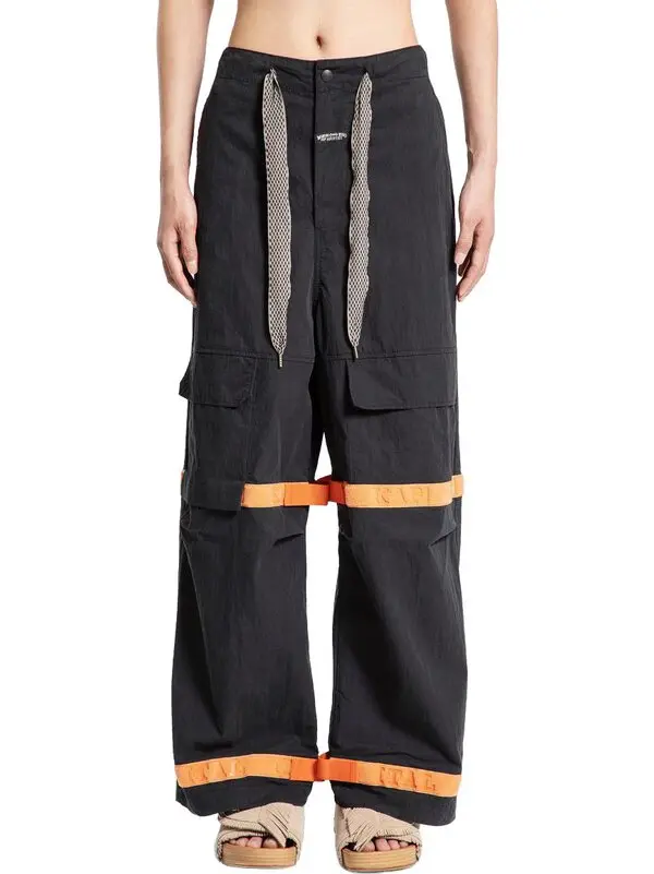 Kapital Rip Stop Nouvelle Shuttle Pants - Black