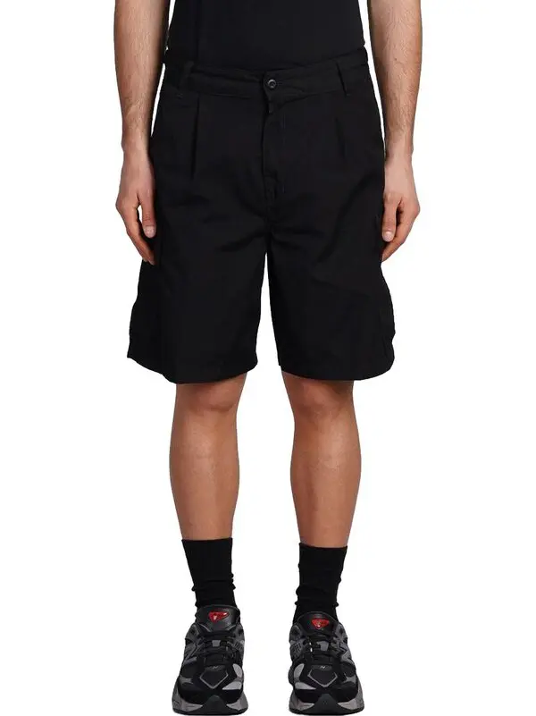 Carhartt Work In Progress Cotton Cargo Shorts - Black