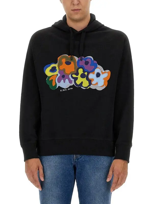 Paul Smith Sweatshirt With Logo - Black