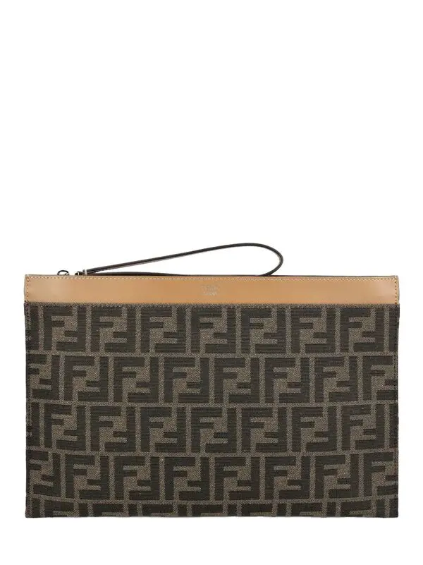 Fendi Medium Flat Pouch - Tab.mr+sand+p