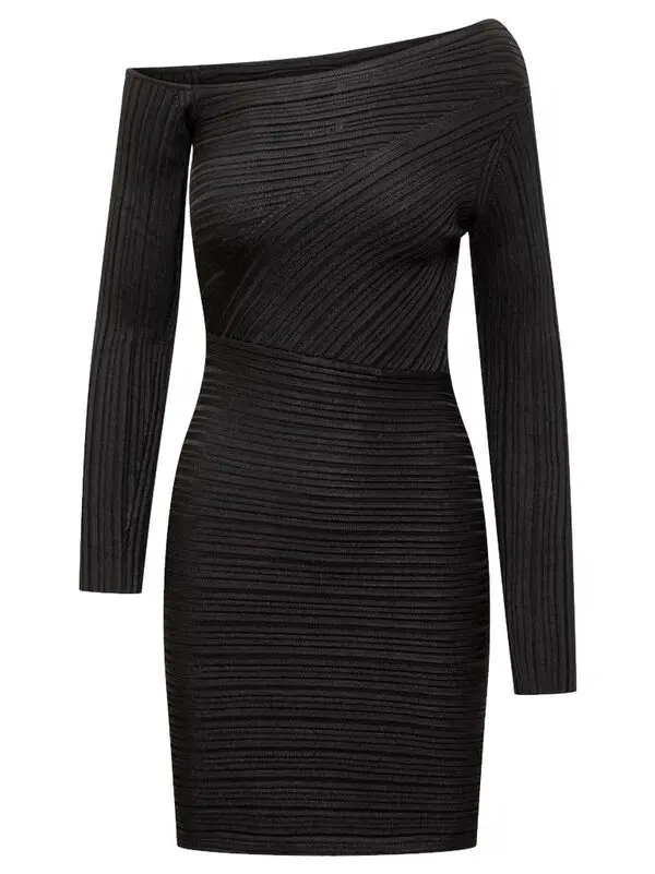 Ba&sh One-shoulder Dress - Black