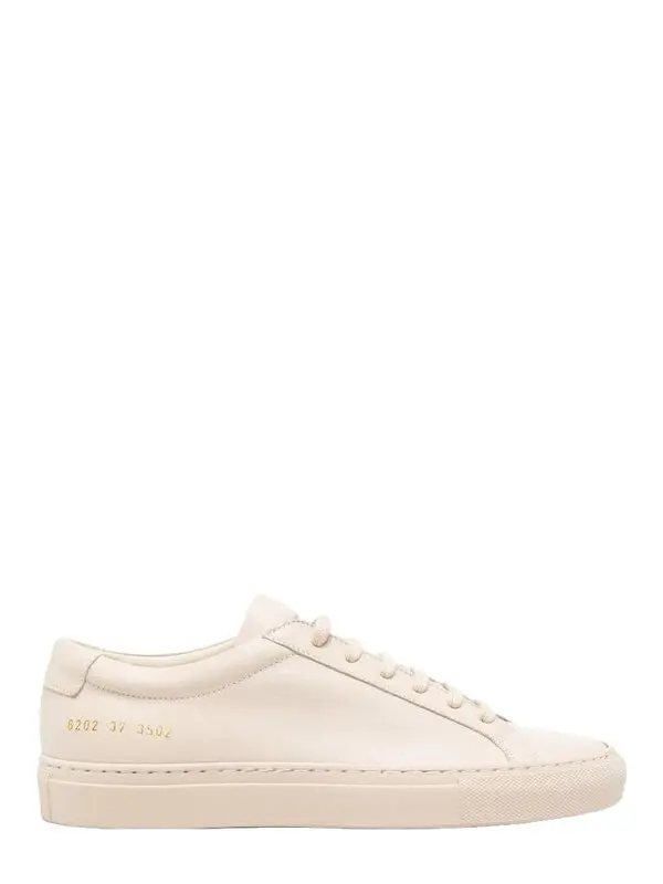 COMMON PROJECTS Achilles Leather Sneakers - Beige
