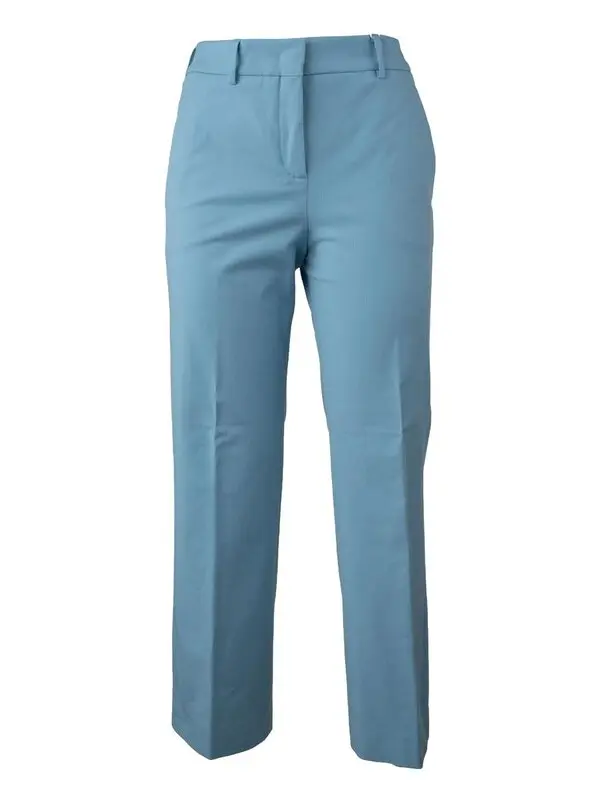 Incotex Light Cotton Trousers - Blue