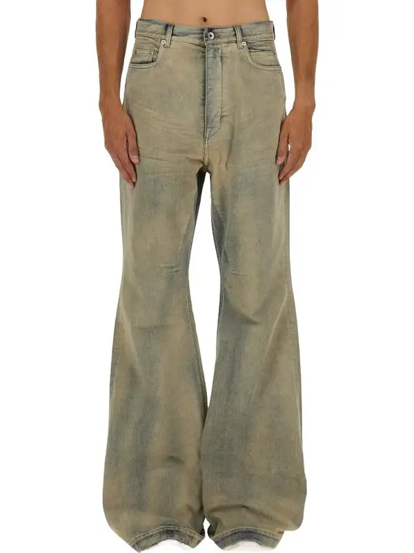 Rick Owens Denim Pants - Navy