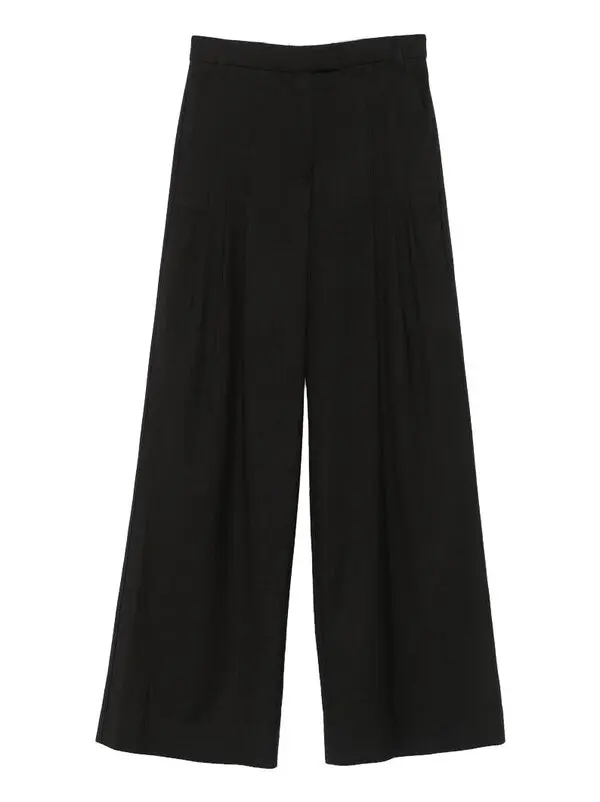 Remain Birger Christensen Wide Leg Trousers - Black