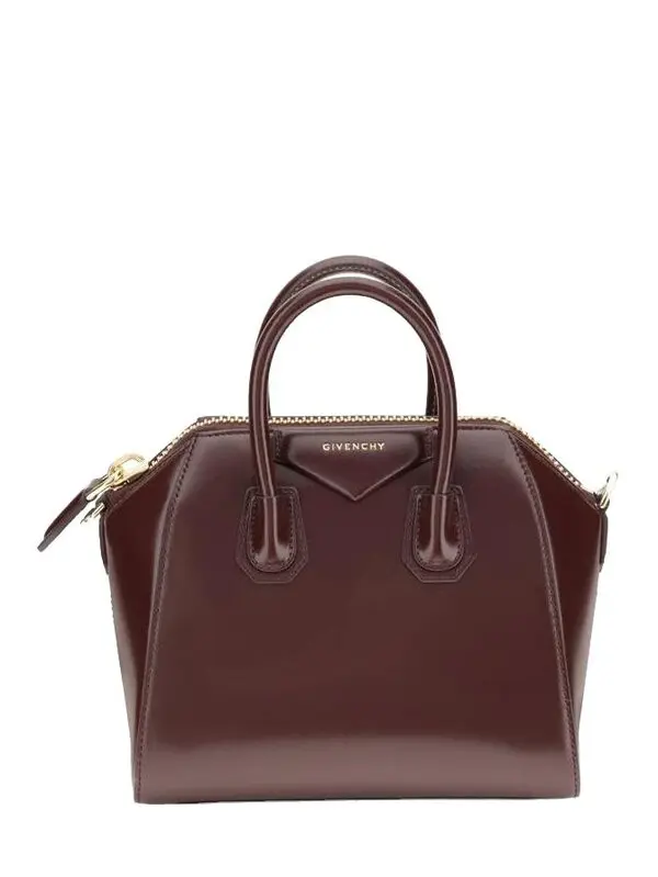 Givenchy Antigona Leather Handbag - Red