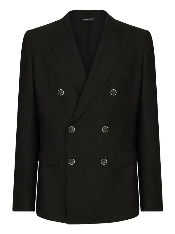 Dolce & Gabbana Double-breasted Jacket - Grey