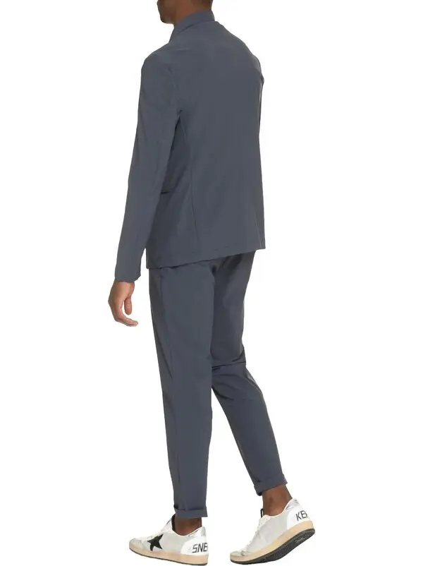 THE (ALPHABET) Single-breasted Two-button Jacket - Grey