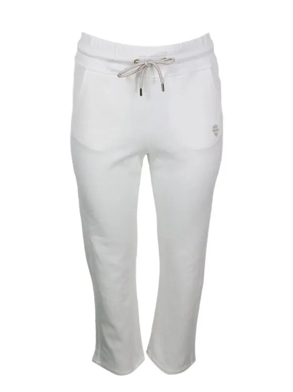 Eleventy Cotton Jogging Trousers - White