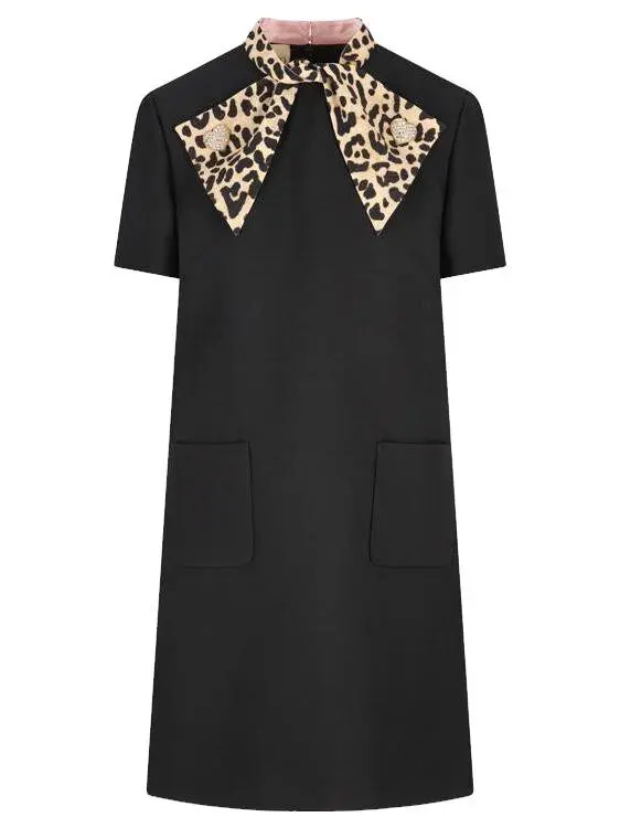Valentino Garavani Couture Crepe Short Dress - Multicolor