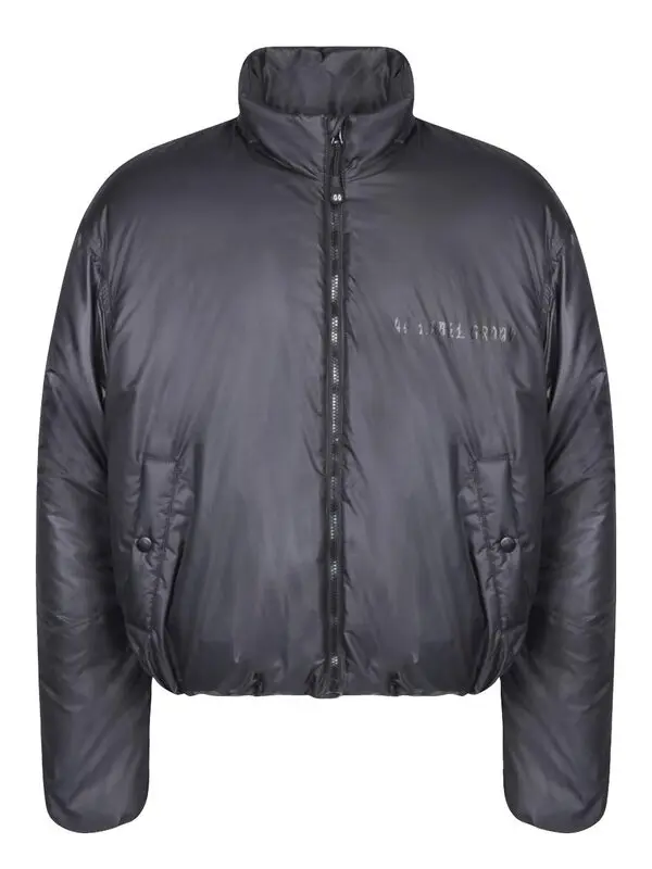 44 LABEL GROUP Nylon Bomber Jacket - Black