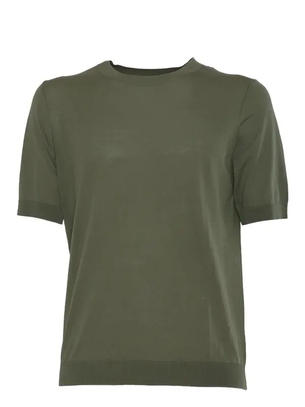 BALLANTYNE Girocoll Pullover - Green
