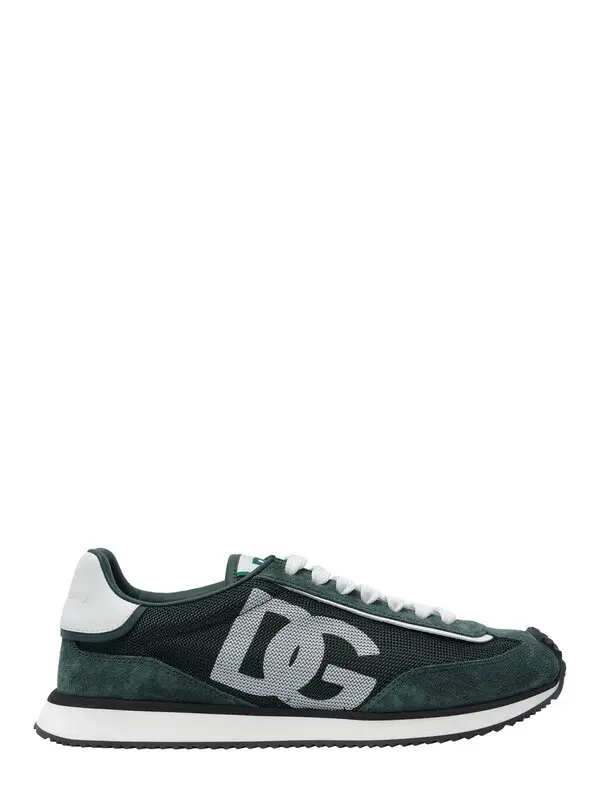 Dolce & Gabbana Dg Logo Sneakers - Green