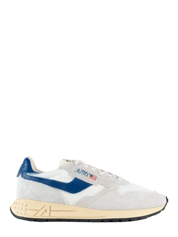 AUTRY Reelwind Low Top Sneakers - White, Blue