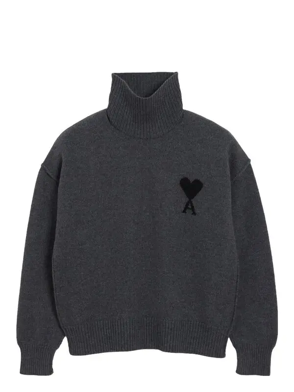 Ami Sweater - Gris Noir