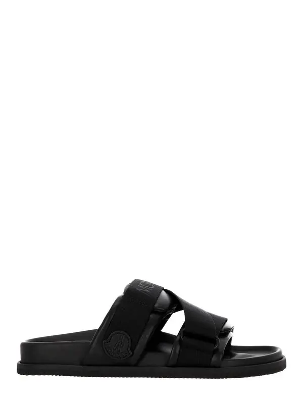 Moncler Mon Sandals - Black