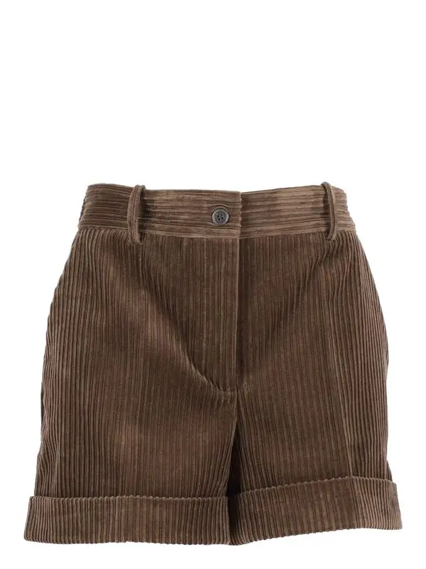 P.a.r.o.s.h Cotton Shorts - Brown