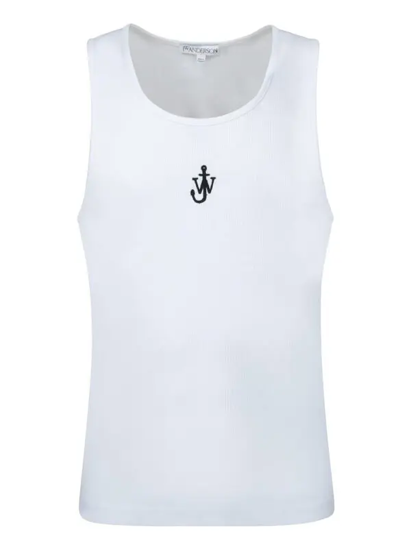 JW Anderson Sleeveless Tank Top - White