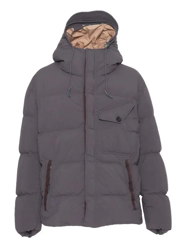 TEN C Short Duvet - Gray