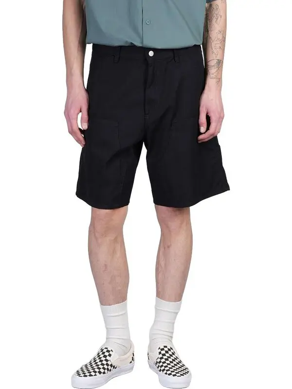 Carhartt Work In Progress Double Knee Shorts - Black