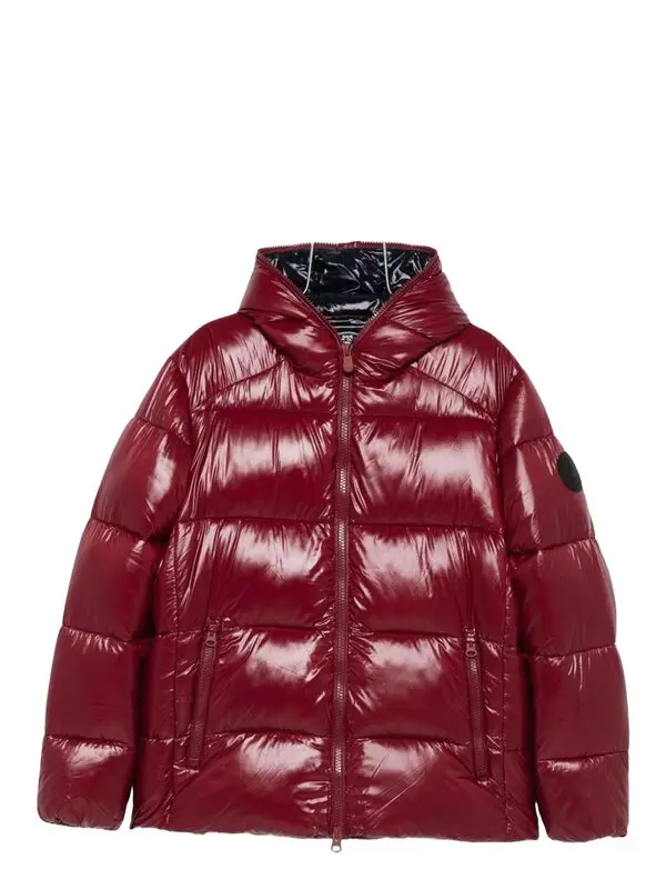 SAVE THE DUCK Edgard Short Down Jacket - Red