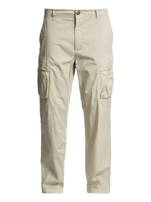 PARAJUMPERS Edmund Gd Stretch Cotton Twill Trousers - Beige