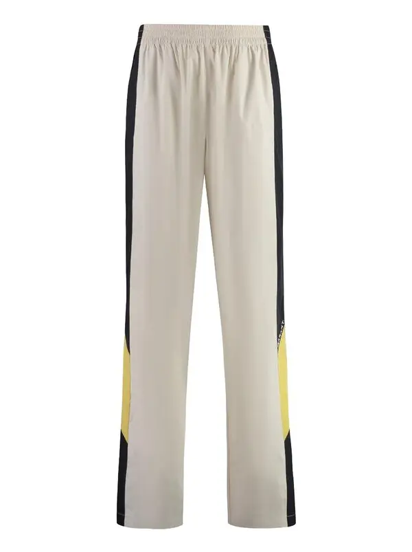 Isabel Marant Cotton Blend Trousers - Beige