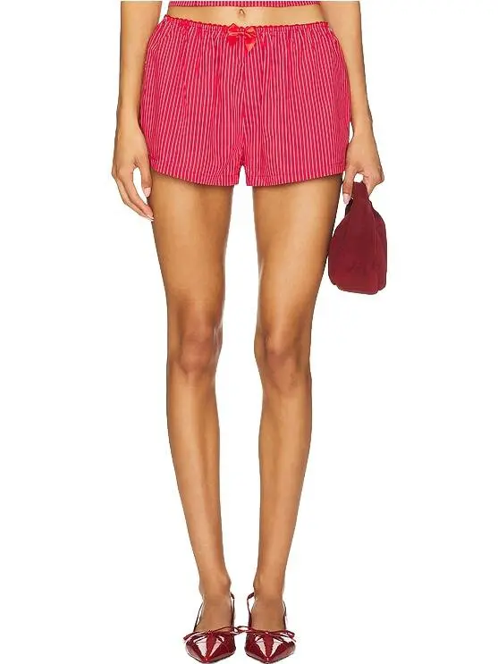MORE TO COME Mazzie Short - Red Stripe