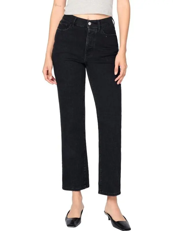 Warp + Weft High-rise Straight-leg Jeans - Ventura