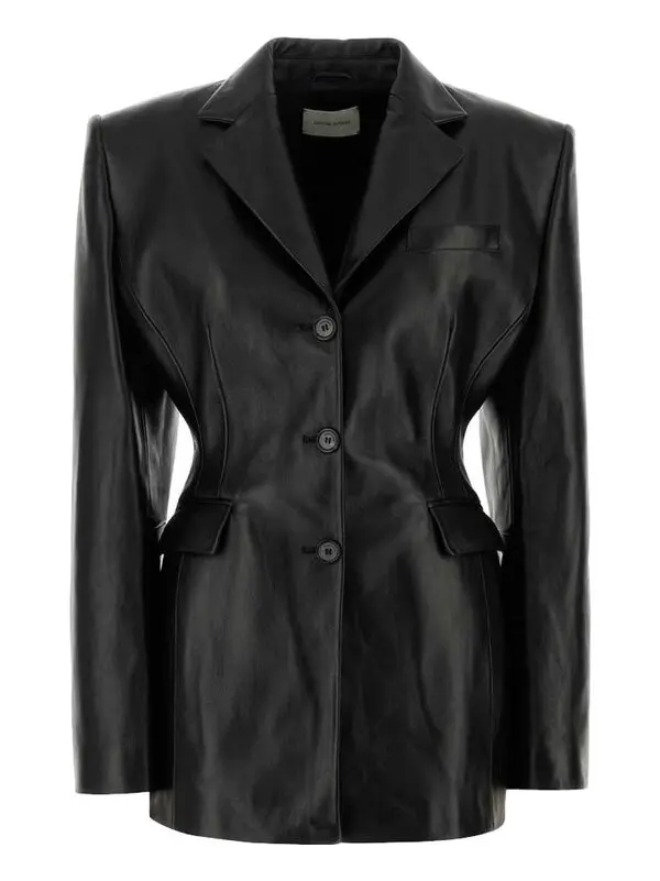 Magda Butrym Jackets And Vests - Black