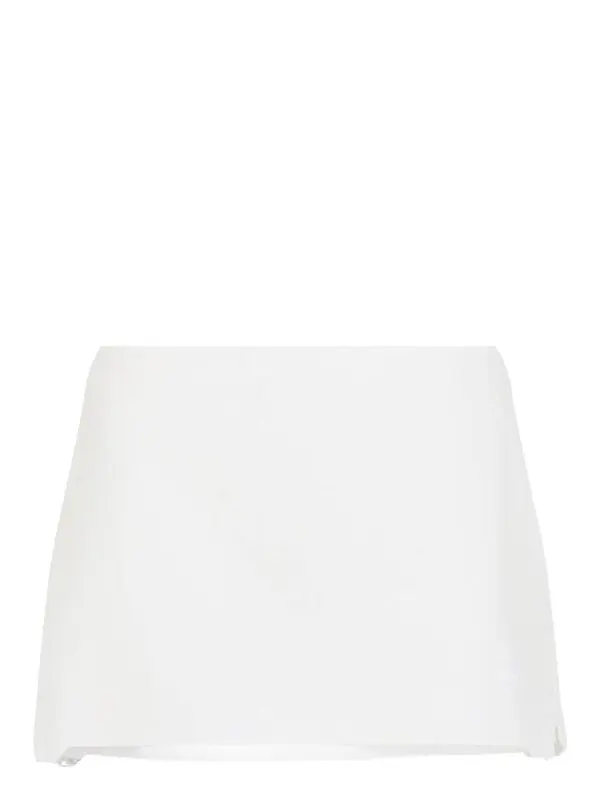 Miu Miu Mini Skirt - White