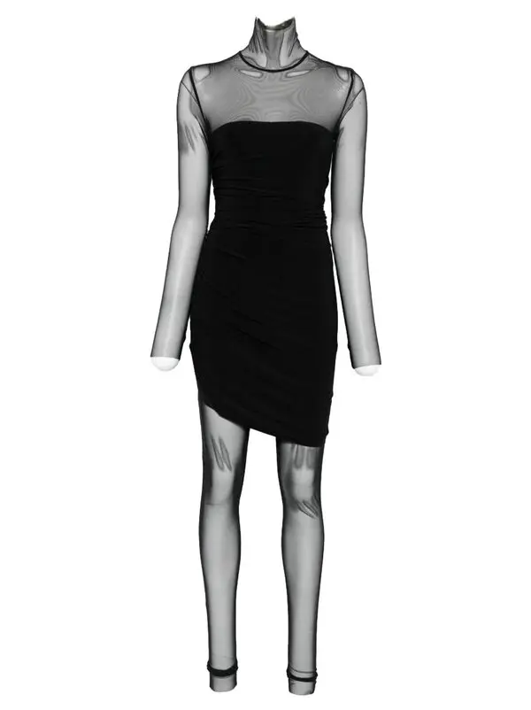 Norma Kamali Diana High-necked Jumpsuit - Black